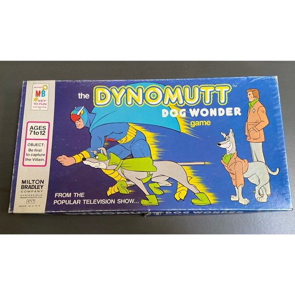 Milton Bradley | Games | Vintage 97s Dynomutt Dog Blue Falcon Hannah ...